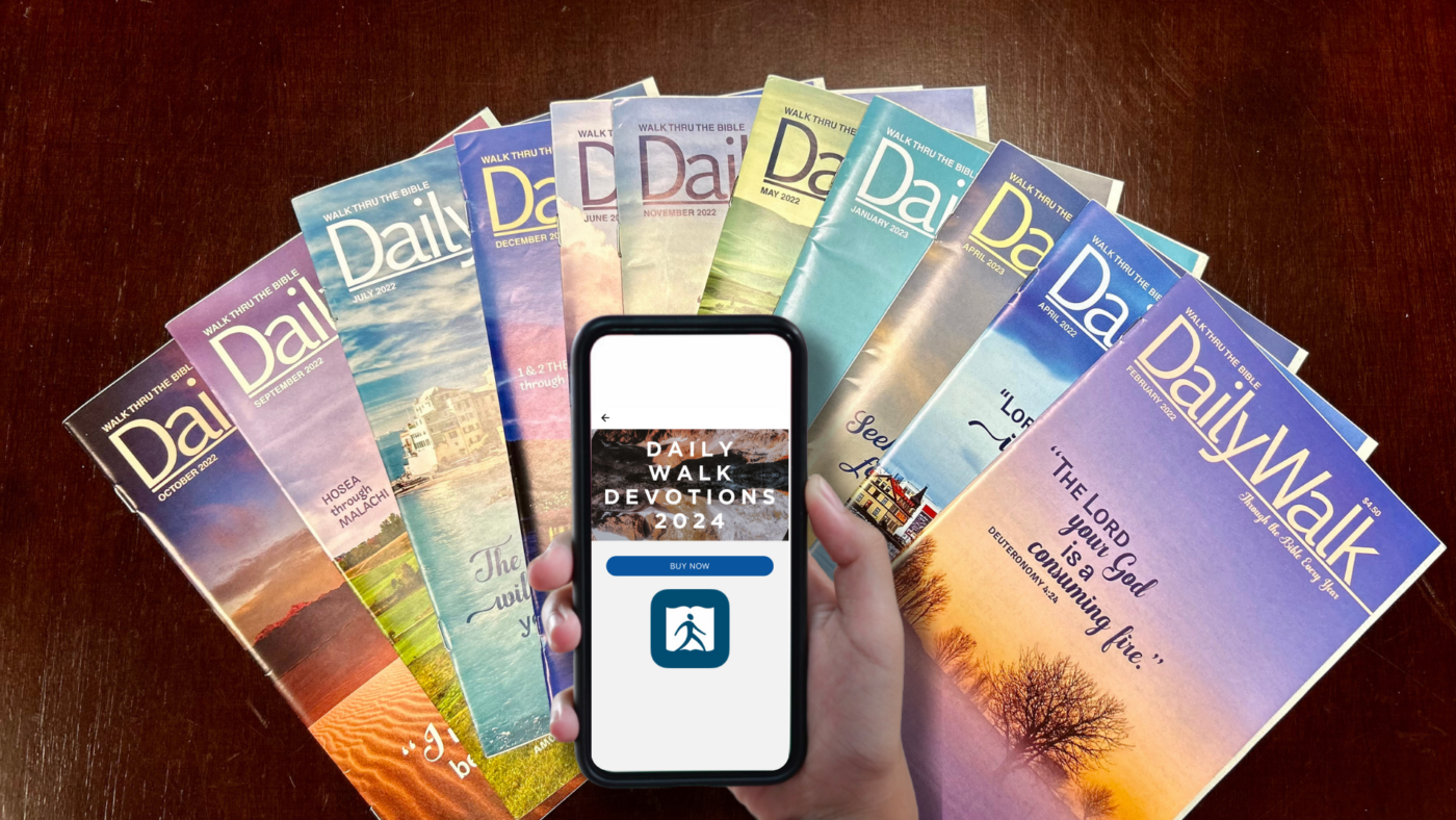 Daily Walk Devotions 2024 are Here! - Walk Thru The Bible