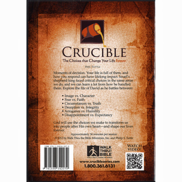 Crucible DVD Series - Walk Thru The Bible