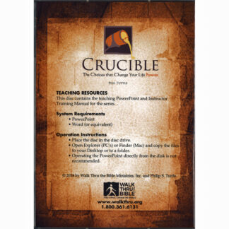 Crucible Teaching Resources - Walk Thru The Bible