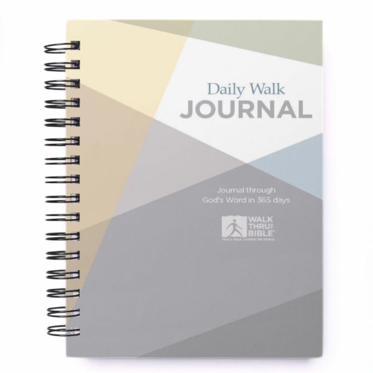 Bible Study Simplified Journal - Walk Thru The Bible