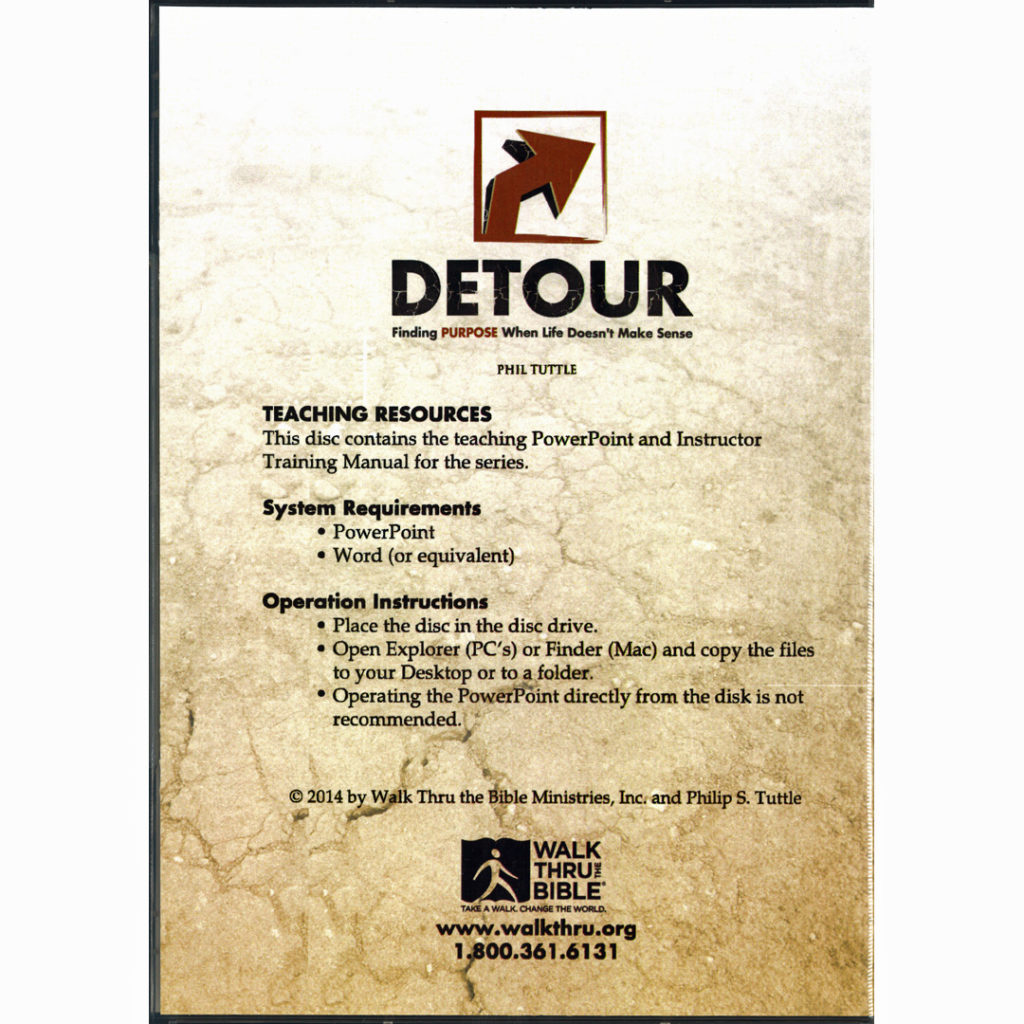 Detour Teaching Resources Walk Thru The Bible