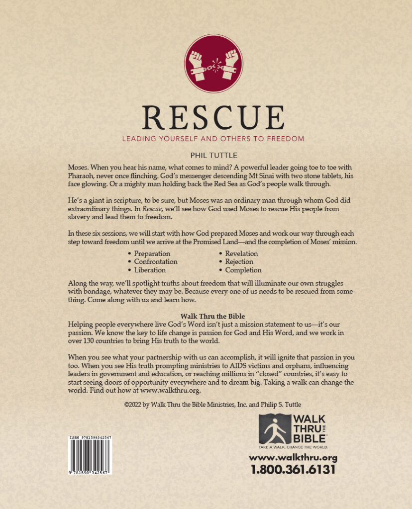 Rescue Workbook - Walk Thru The Bible