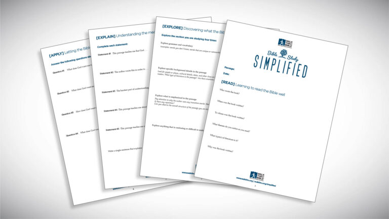 Bible Study Simplified - Walk Thru The Bible