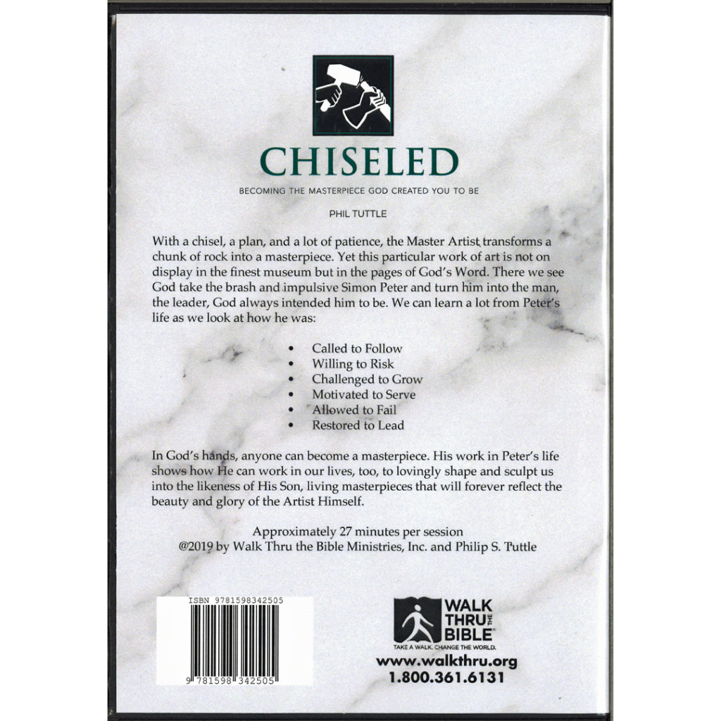 Chiseled - Becomming the Masterpiece God Created You To Be