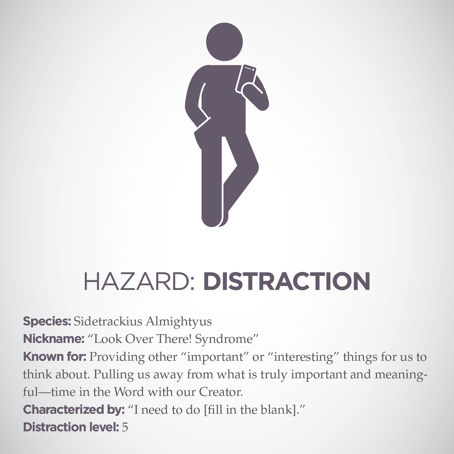 Hazards and Distractions: What Keeps Us from the Word of God? - Walk ...